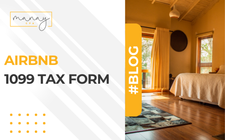 Airbnb 1099 Tax Form - Manay CPA