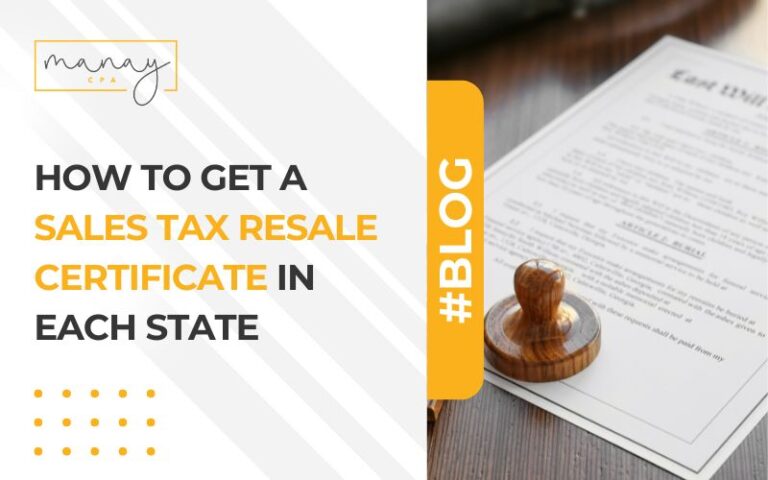 How to Get a Sales Tax Resale Certificate in Each State
