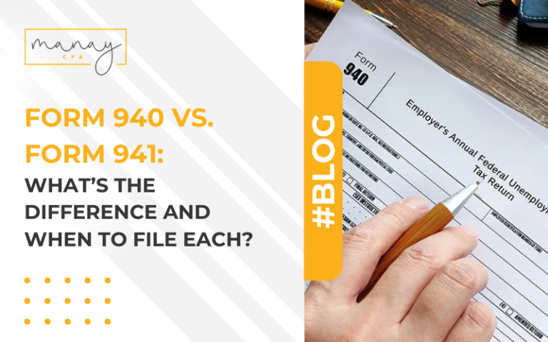 Form 940 vs. Form 941: What’s the Difference and When to File Each ...